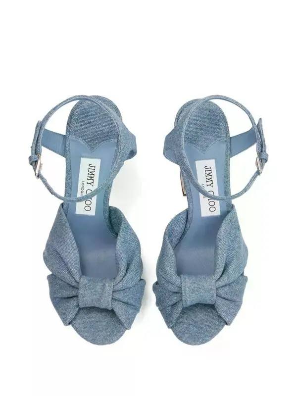 JIMMY CHOO 120mm Heloise Heeled Sandals