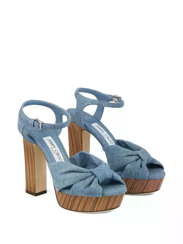 JIMMY CHOO 120mm Heloise Heeled Sandals