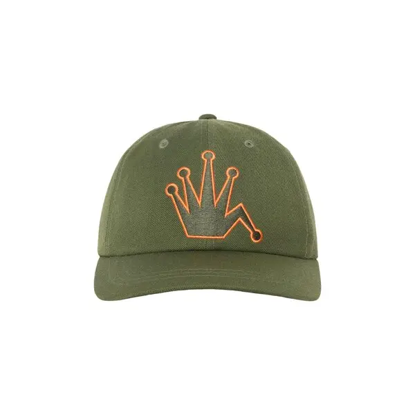 StÜssy Low Profile Bent Crown Cap - Green