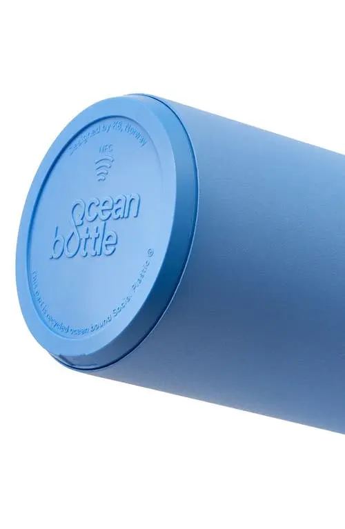 OCEAN BOTTLE Coral Collection Original 34-ounce Bottle & Lid Set - Lagoon Blue