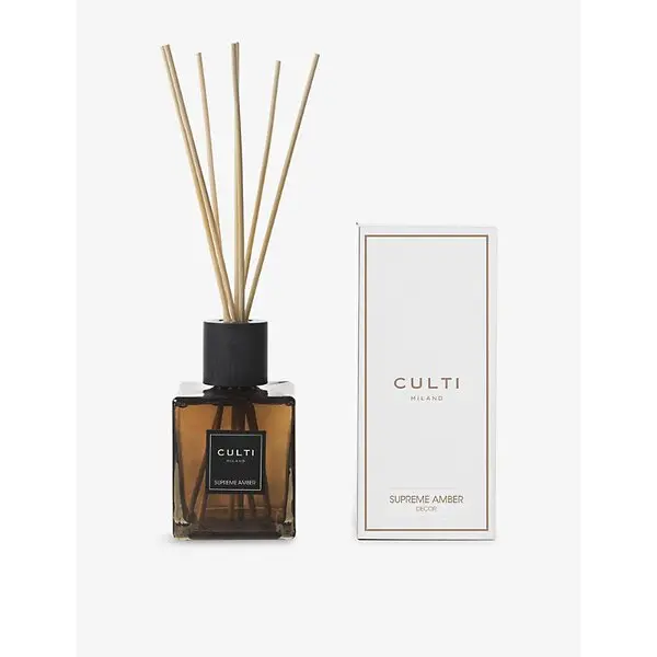 CULTI Supreme Amber Scented Classic Decor Diffuser Set - One-color