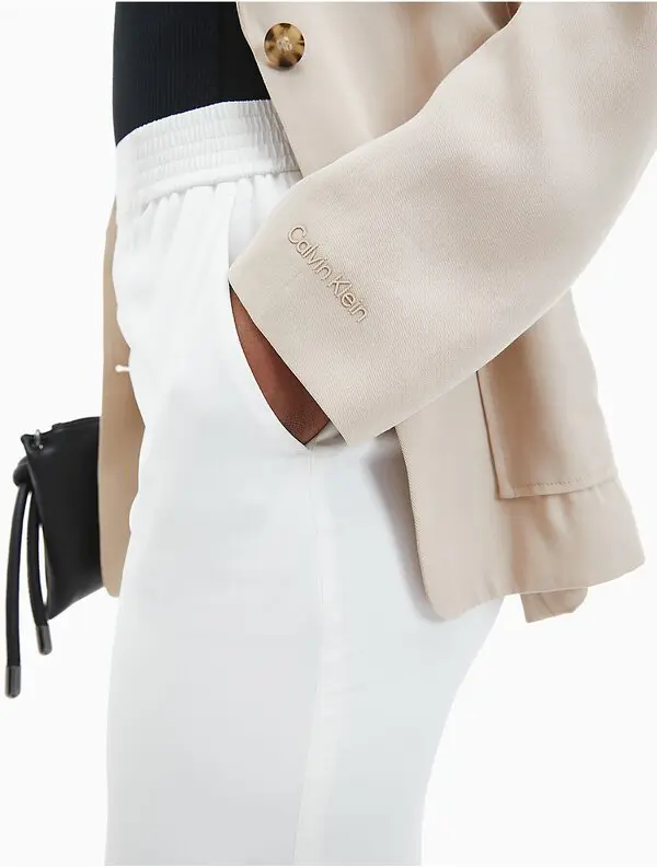 Calvin Klein Recycled Crepe Mini Skirt
