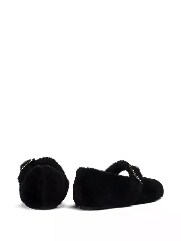 LE SILLA Danielle Ballet Flats - Black
