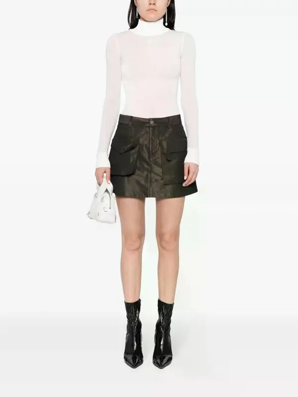 COURREGES Reedition Second Skin Mesh Top