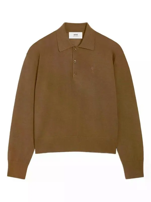 AMI Paris De Coeur Polo Shirt