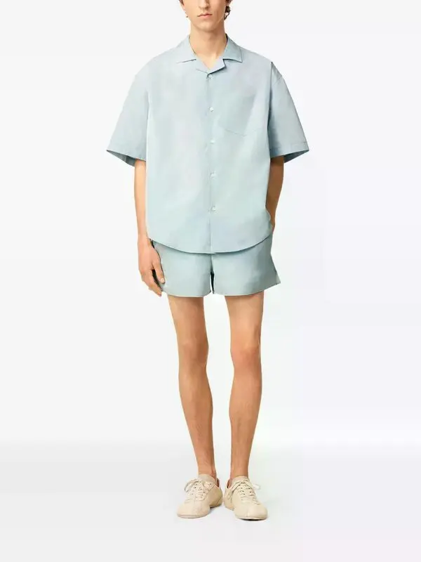 AMI Paris Short-sleeve Button-up Shirt