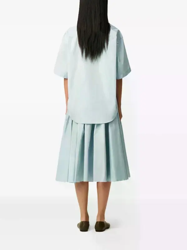 AMI Paris Short-sleeve Button-up Shirt