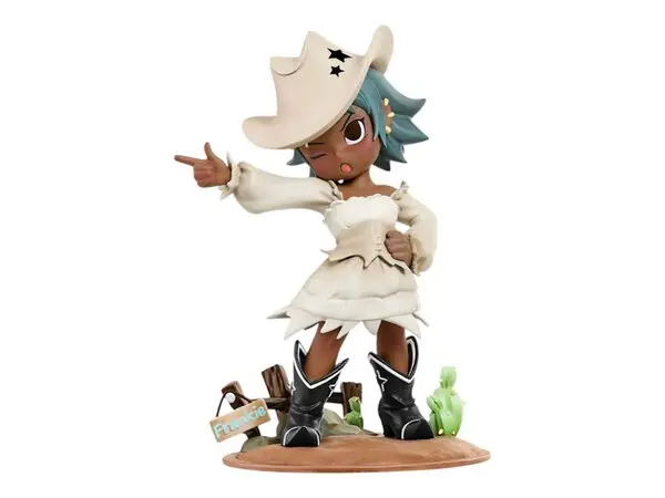 POP MART Lil Peach Riot Western Riot Frankie Figurine - Multicolor