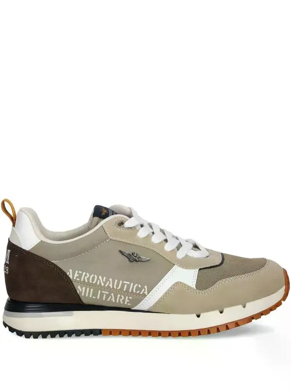AERONAUTICA MILITARE Mesh Panelled Athletic Sneakers