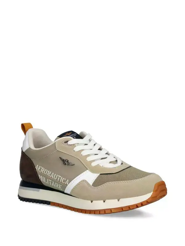 AERONAUTICA MILITARE Mesh Panelled Athletic Sneakers