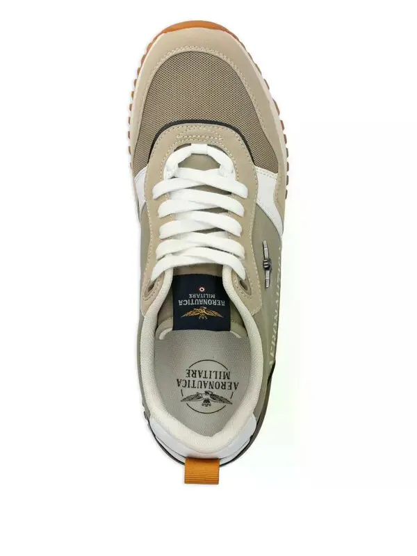 AERONAUTICA MILITARE Mesh Panelled Athletic Sneakers