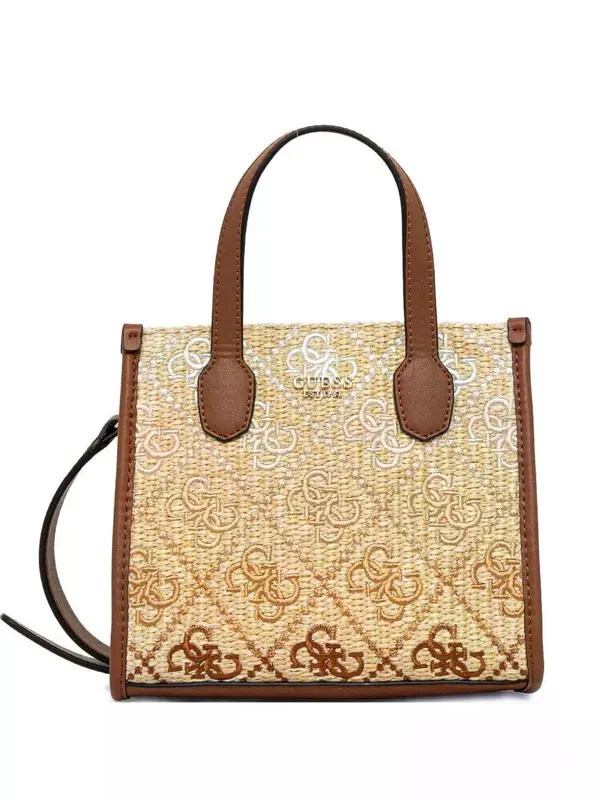 Guess Logo-lettering Tote Bag