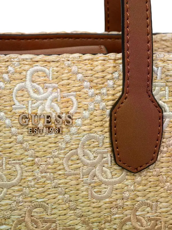 Guess Logo-lettering Tote Bag