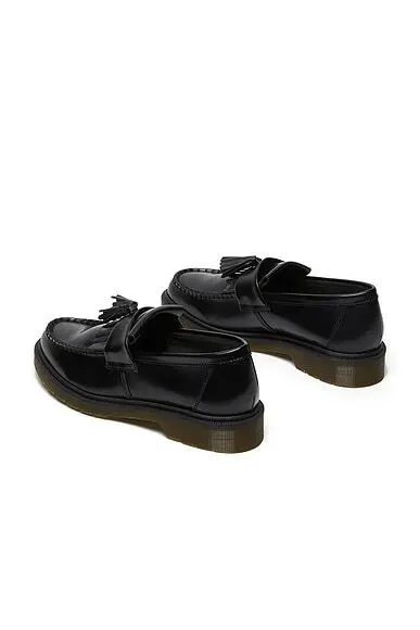 Dr. Martens Adrian Loafers With Fringe And Tassel Detail - Black