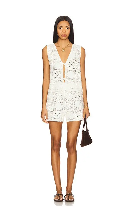 Rails X Lspace Paz Crochet Top