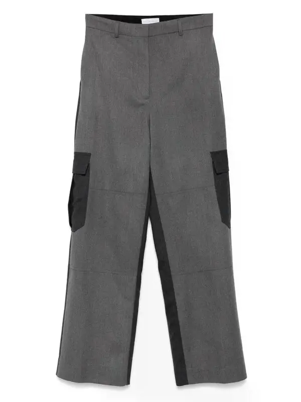 Stella McCartney Wool Straight-leg Trousers