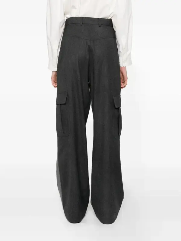 Stella McCartney Wool Straight-leg Trousers