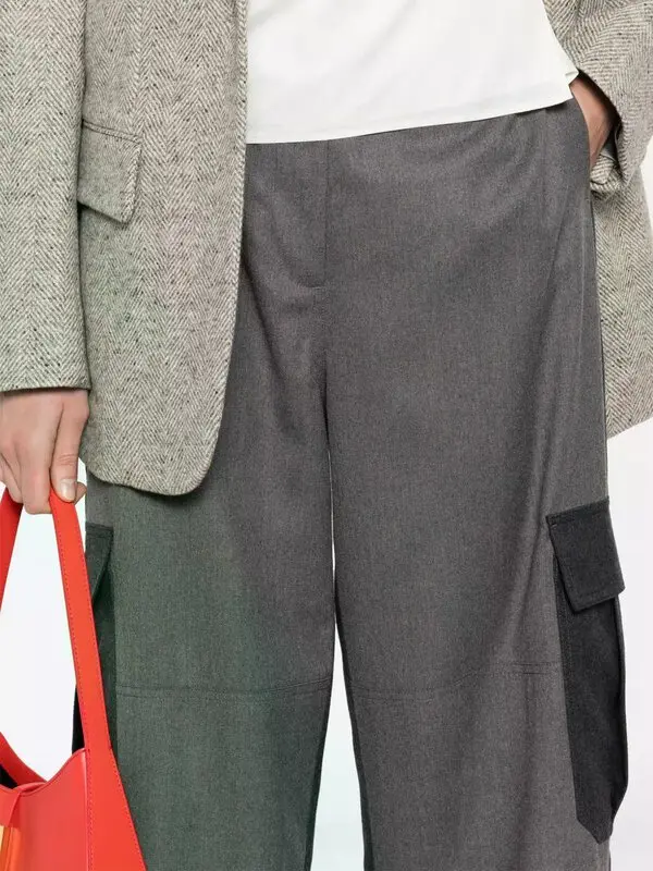 Stella McCartney Wool Straight-leg Trousers