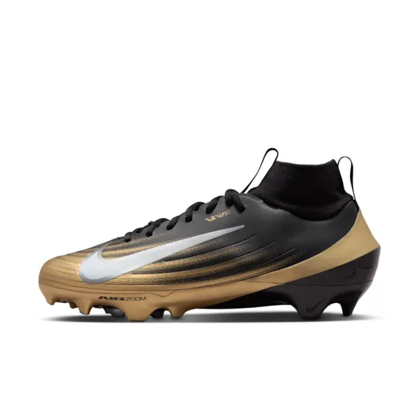 Nike Air Zoom Vapor Pro 1 “Black Metallic Gold” Football Cleats Size 9.5 Nike Air Zoom Vapor 1 Pro “Black Metallic | Mercari main image 3