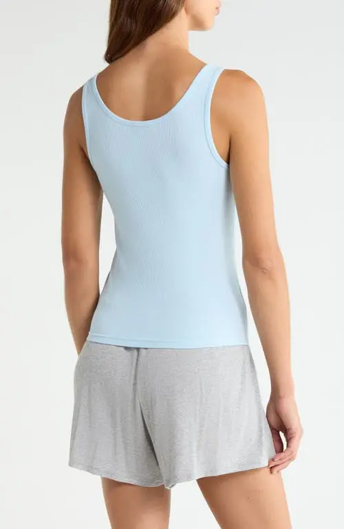 OPEN EDIT Rib Tank - Blue Omphalodes