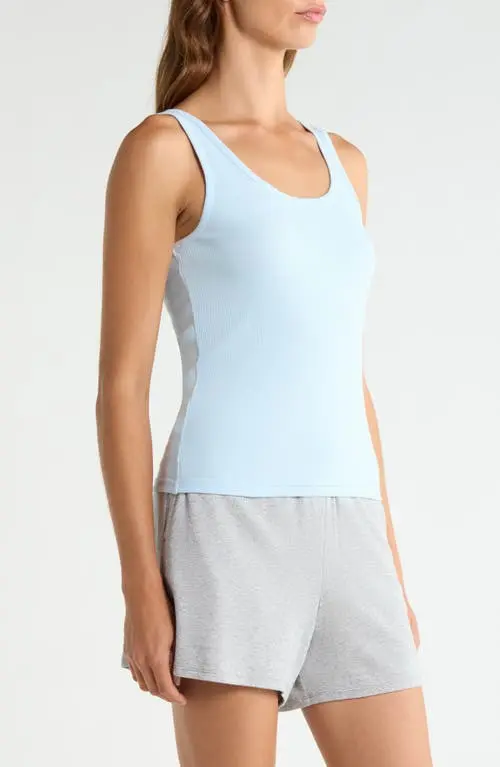 OPEN EDIT Rib Tank - Blue Omphalodes