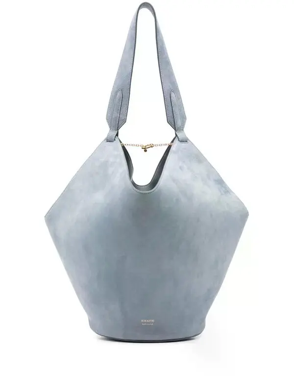 Khaite Small Lotus Tote Bag - Blue