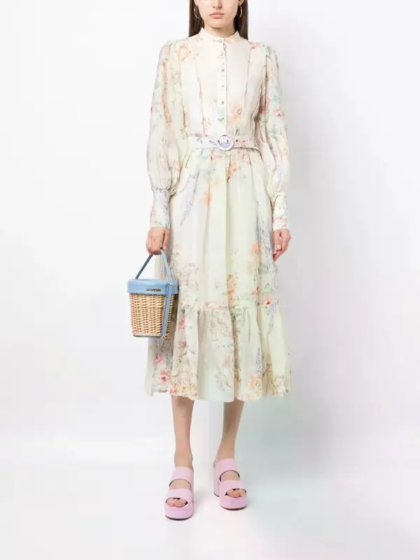 WE ARE KINDRED Primrose Belted Midi Dress