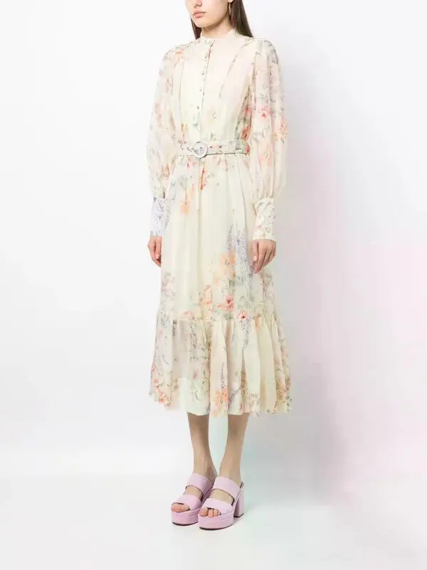 WE ARE KINDRED Primrose Belted Midi Dress