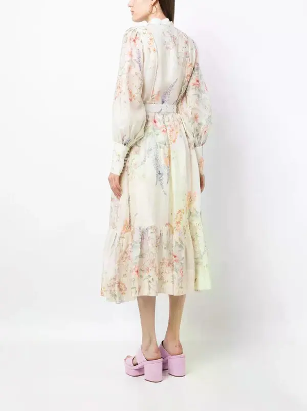 WE ARE KINDRED Primrose Belted Midi Dress