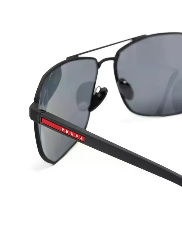 Prada Square-frame Sunglasses - Black