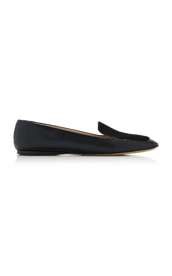 Gabriela Hearst Aveda Leather Flats - Black