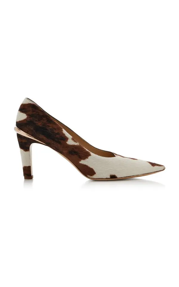 Gabriela Hearst Edwina Calf Hair Pumps - Print