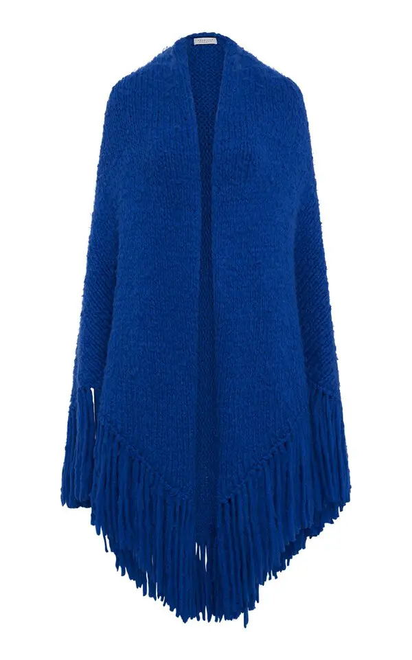 Gabriela Hearst Lauren Wrap Scarf - Blue