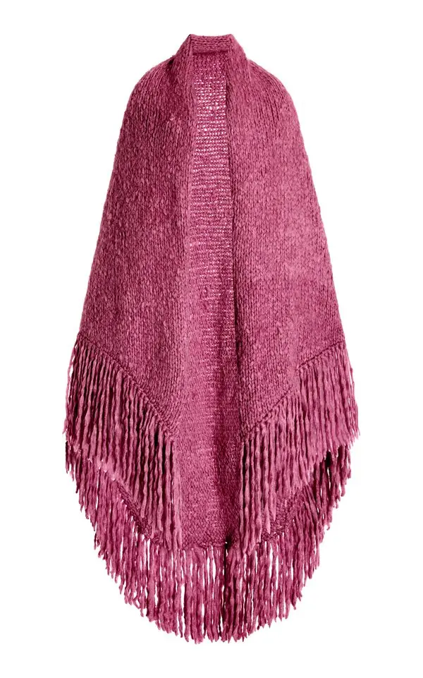 Gabriela Hearst Lauren Wrap Scarf - Fuchsia