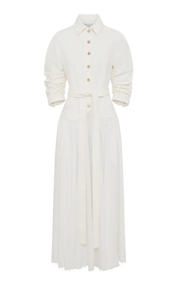 Gabriela Hearst Delyth Cotton Midi Dress