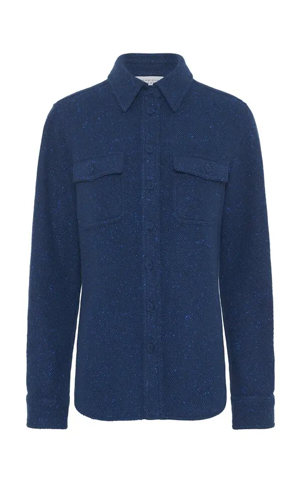 Gabriela Hearst John Austin Cashmere Shirt