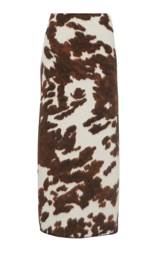 Gabriela Hearst Phaedra Cashmere Maxi Skirt - Multi