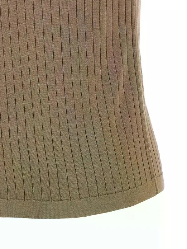 THE ROW Ribbed Short-sleeve T-shirt