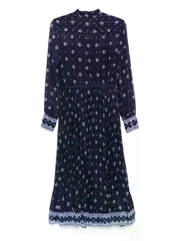 SELF-PORTRAIT Floral-print Midi Dress