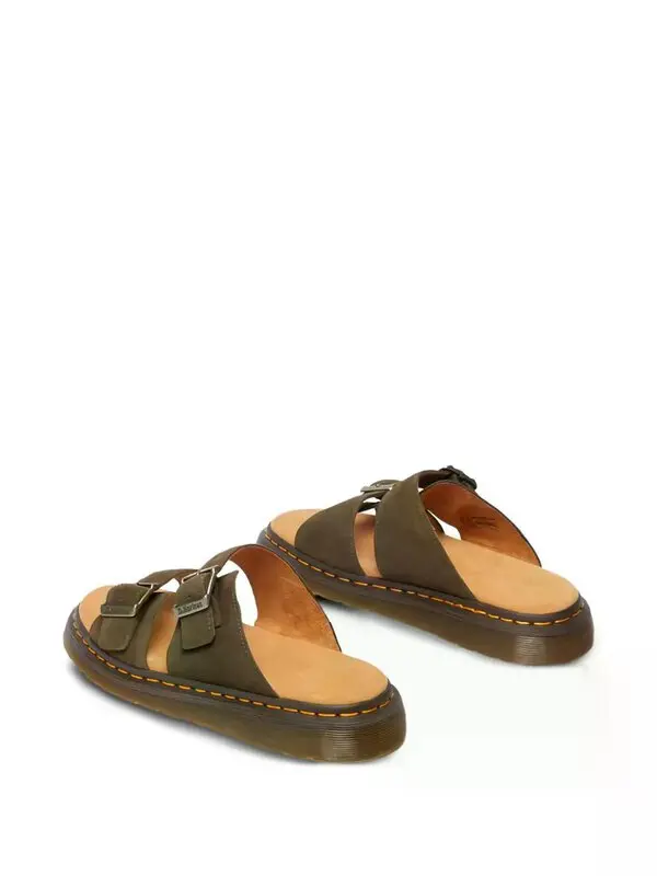 Dr. Martens Suede Flat Sandals