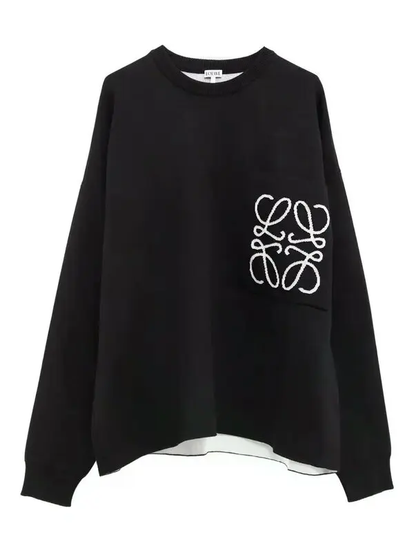 Loewe Embroidered Logo Sweatshirt
