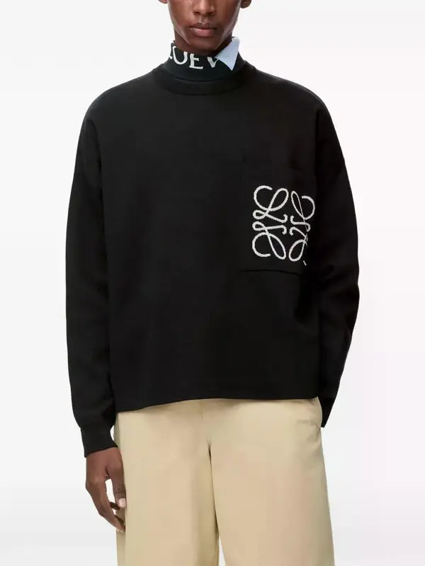 Loewe Embroidered Logo Sweatshirt