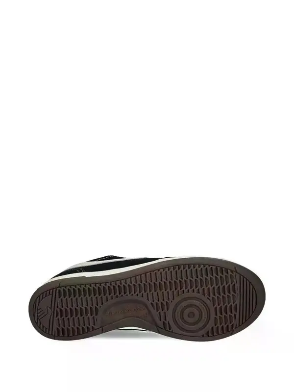 S.W.C STEPNEY WORKERS CLUB Suede Lace-up Sneakers - Black