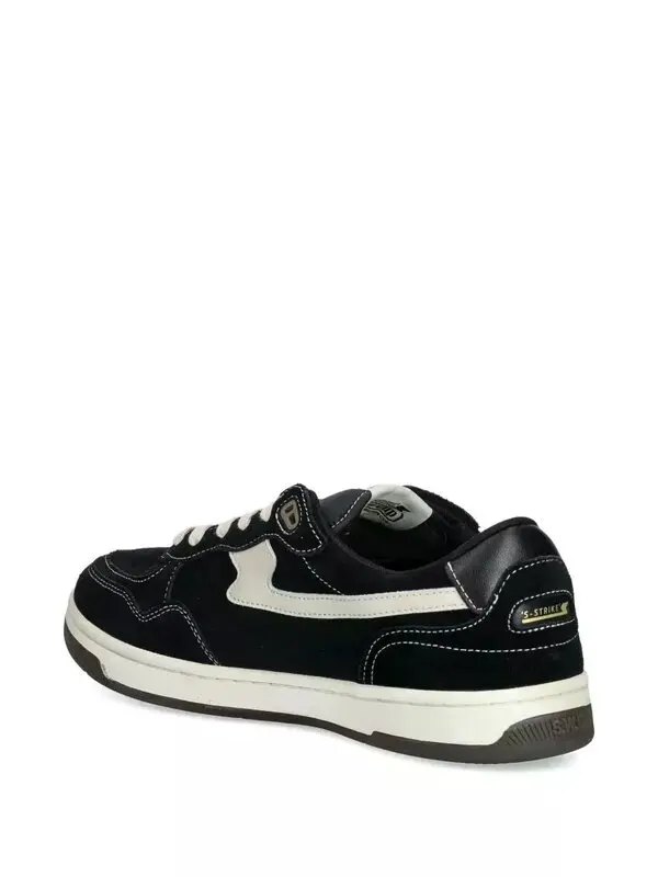 S.W.C STEPNEY WORKERS CLUB Suede Lace-up Sneakers - Black