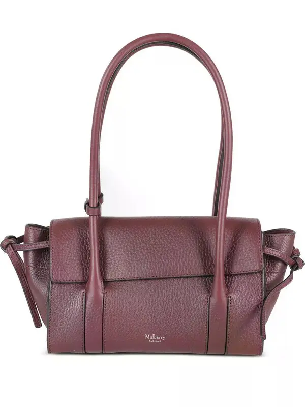 Mulberry Leather Shoulder Bag - Red