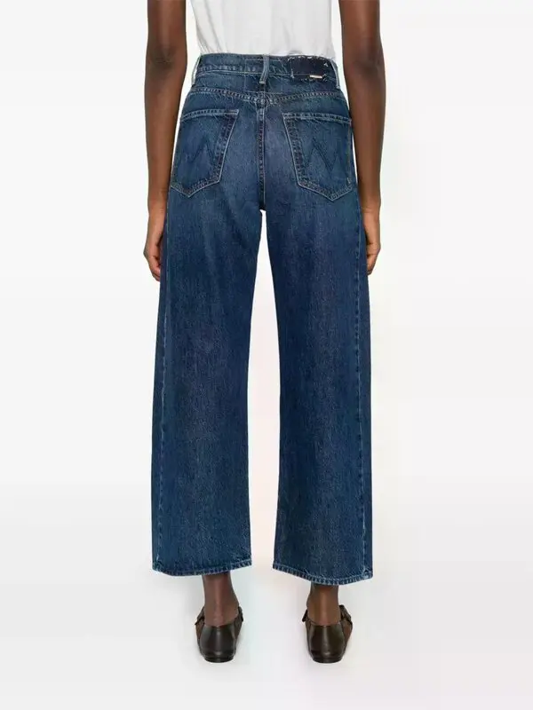 MOTHER High-waist Straight-leg Jeans