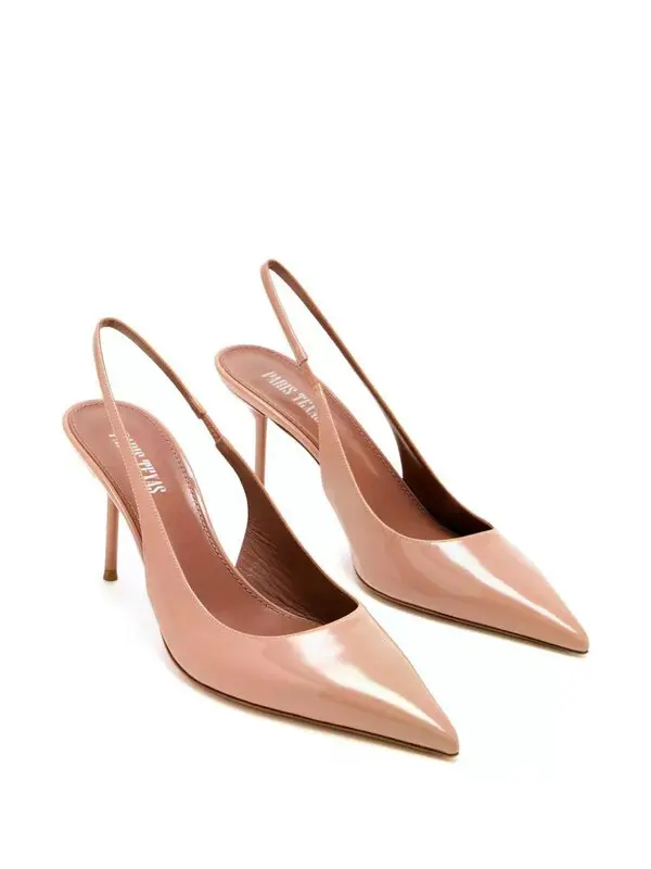 Paris Texas 75mm Pointed-toe Slingback Pumps - Pink