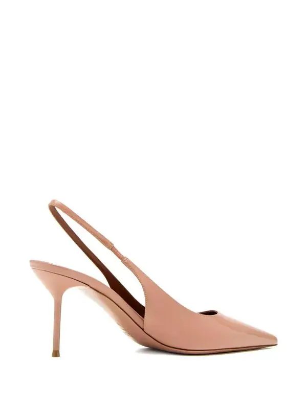 Paris Texas 75mm Pointed-toe Slingback Pumps - Pink