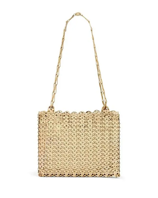 Rabanne 1969 Pochette Bag - Light Gold