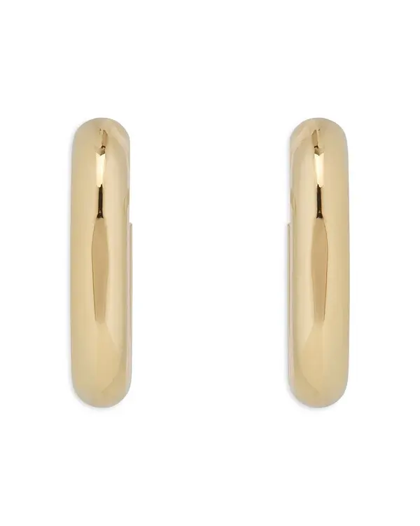 Rabanne Xl Link Single Hoop Earring - Gold